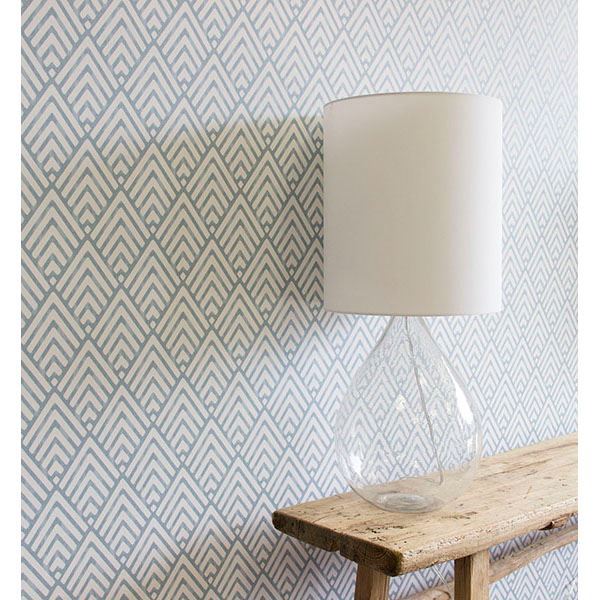 2625-21826 Blue Diamond Geometric - Vertex - Symetrie Wallpaper by A ...