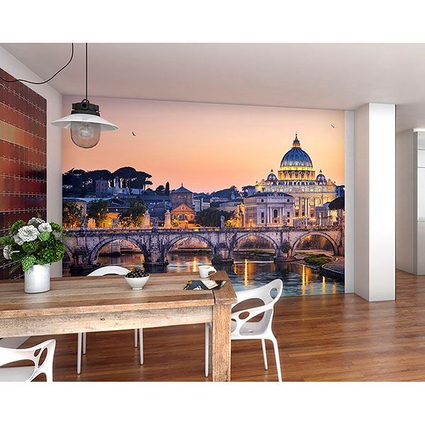 WALS0312 - St. Peter's Basilica Rome Wall Mural by ohpopsi