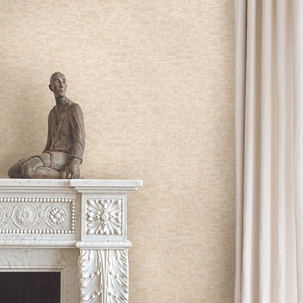 2908-24921 - Belvedere Cream Faux Slate Wallpaper - by A-Street Prints