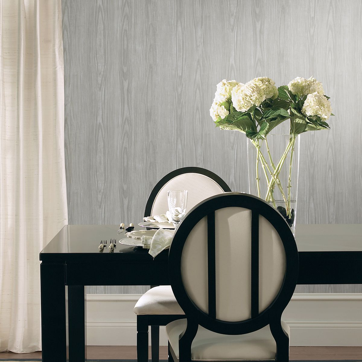 2922-43055Z - Tanice Taupe Faux Wood Texture Wallpaper - by A-Street Prints