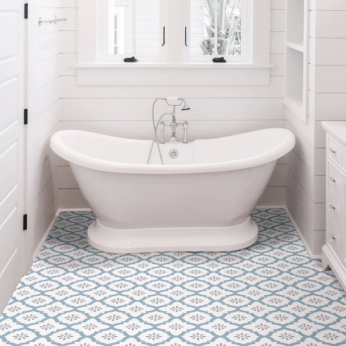 FP2943 - Alfama Peel & Stick Floor Tiles - by FloorPops