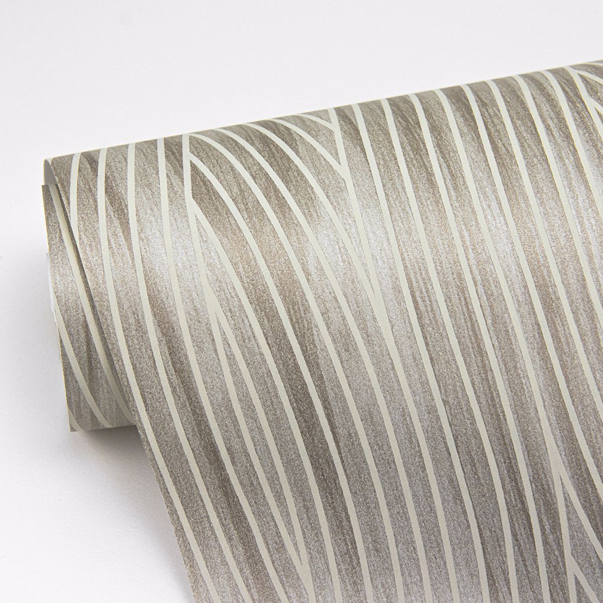 2959-SDM10503 - Grayson Taupe Geometric Wallpaper - by Brewster