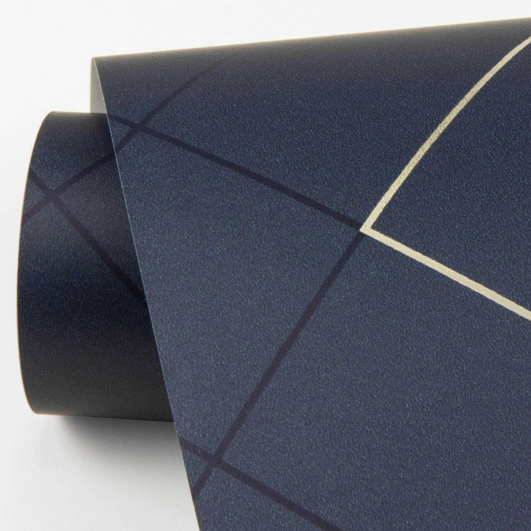 2964-25913 - Ballard Indigo Geometric Wallpaper - by A-Street Prints
