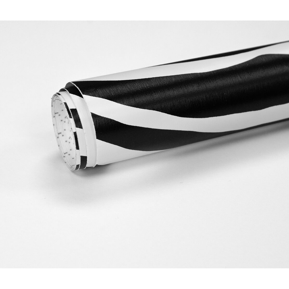 Zebra Adhesive Film - Fablon Sticky Back Plastic