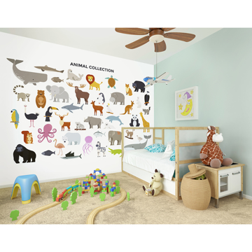 Animal Wall Murals | Murals of Animals | Animals Mural