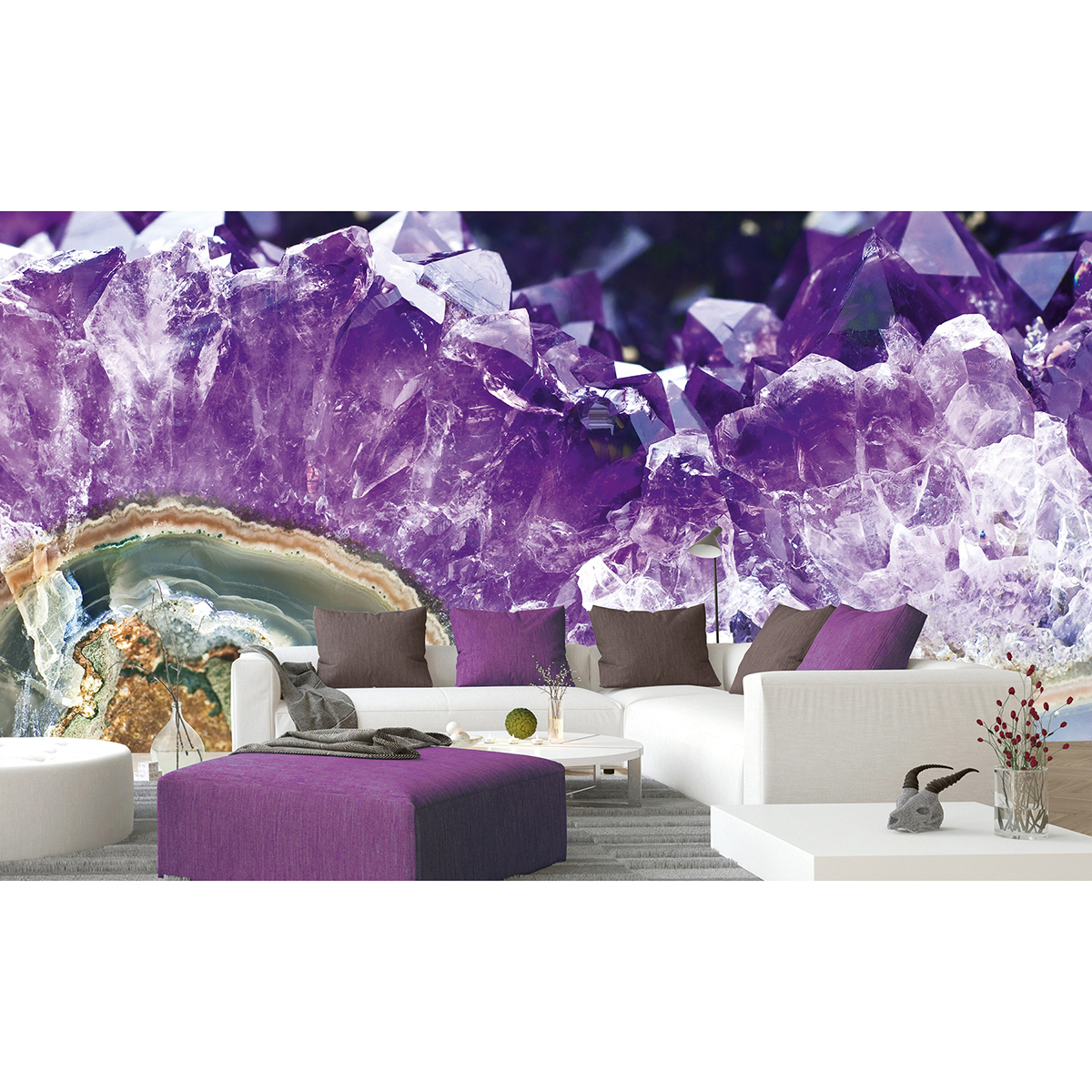 MS-5-0181 - Amethyst Wall Mural - by Dimex