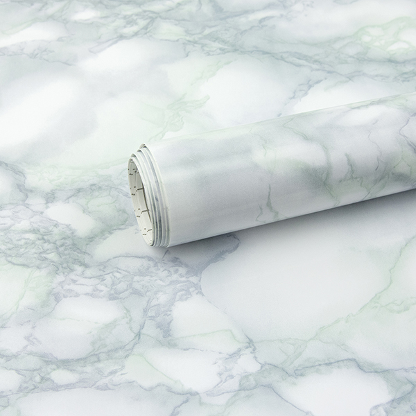 FAB10130 - Carrara Blue Light Adhesive Film - by Fablon