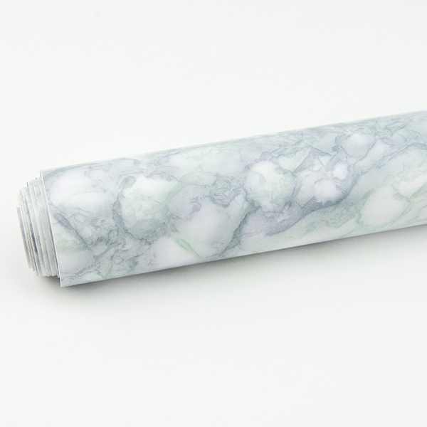 FAB10130 - Carrara Blue Light Adhesive Film - by Fablon