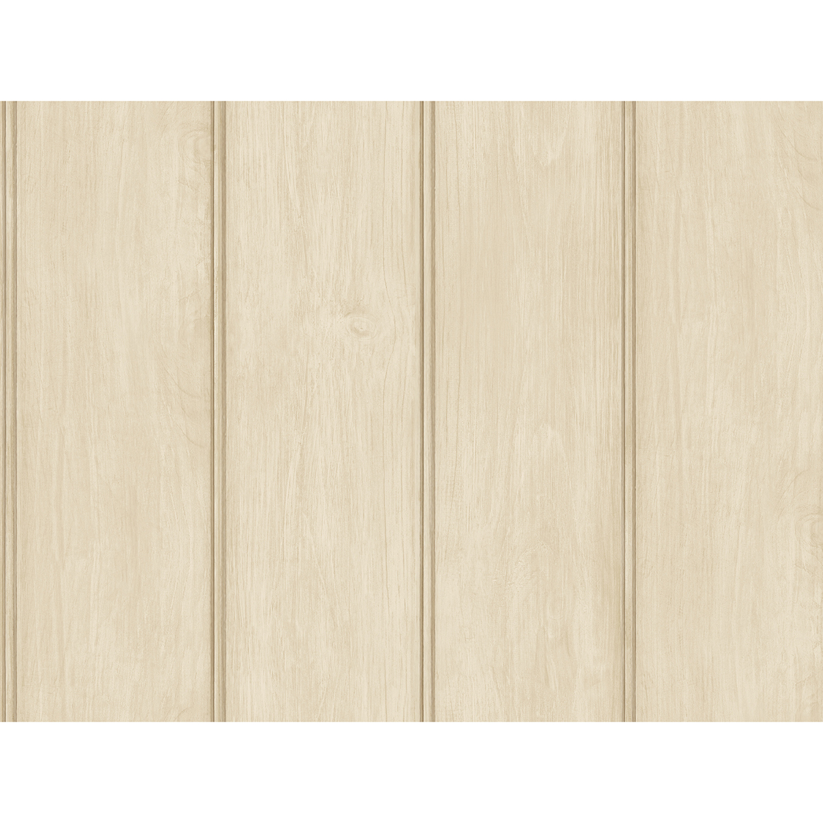 AST4079 - Upstate Beadboard Natural Neutral Wood Wallpaper - by A ...