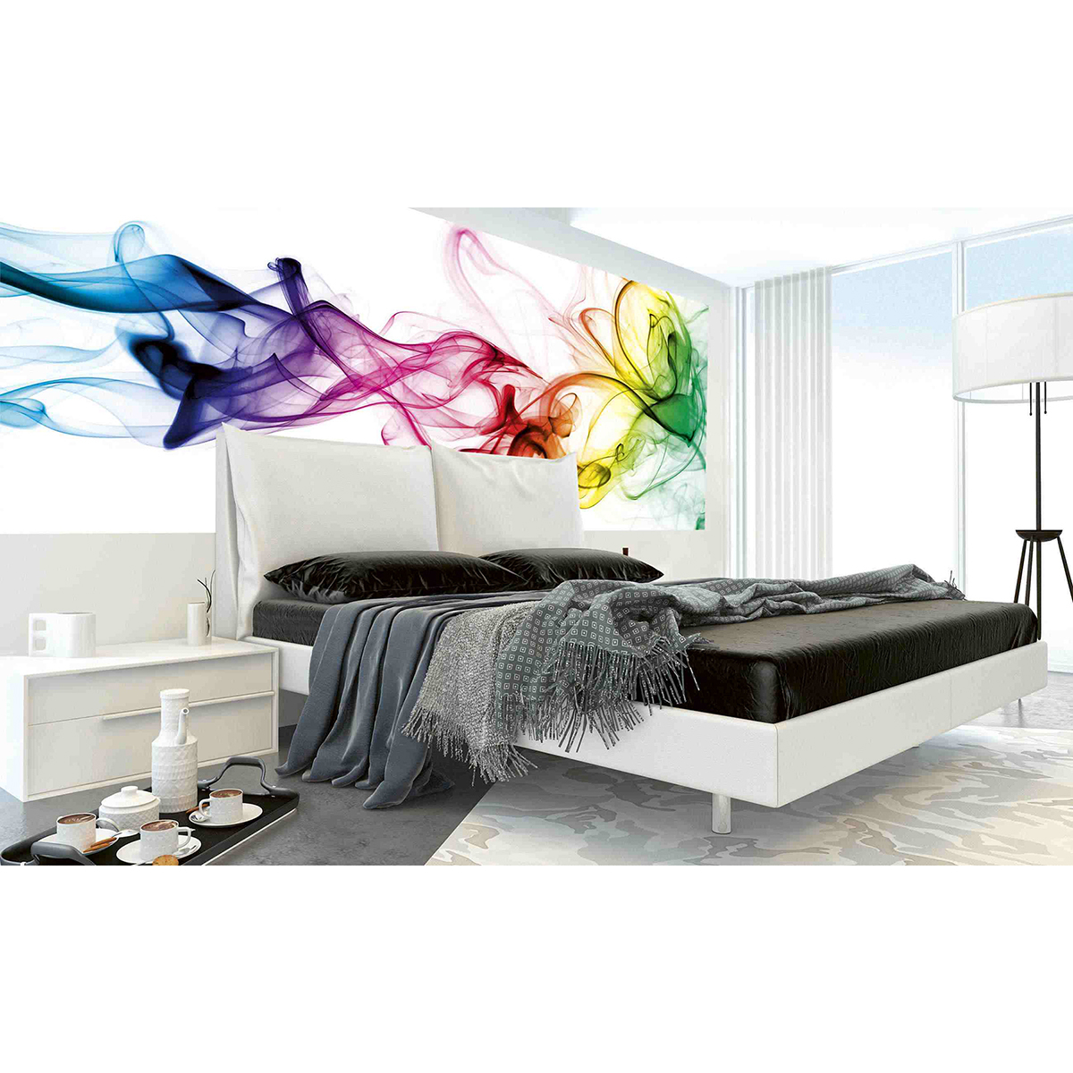 MP-2-0289 - Warm Smoke Wall Mural - by Dimex