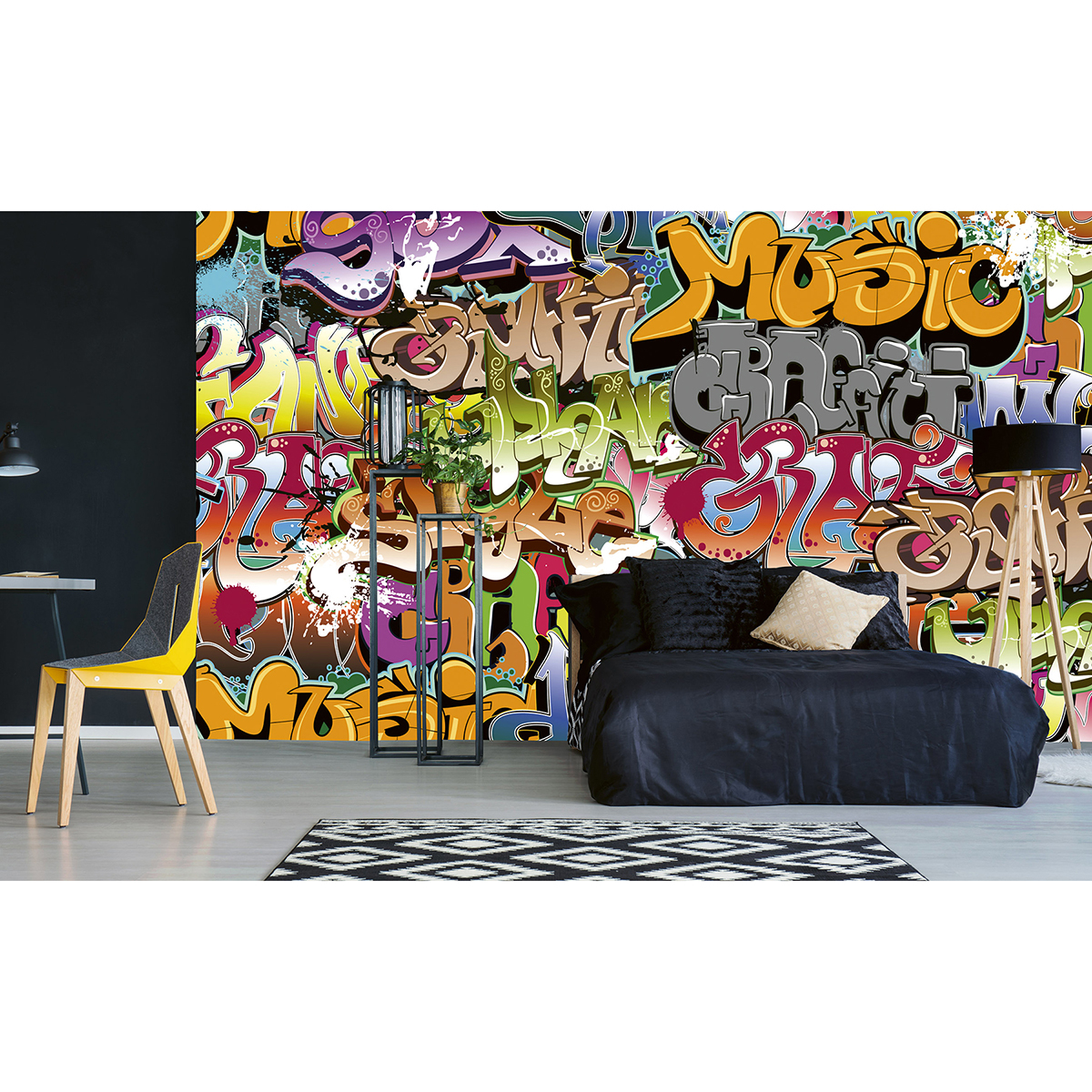MS-5-0322 - Graffiti Art Wall Mural - by Dimex