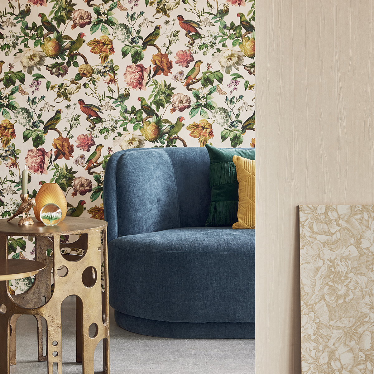 307330 - Diego Bone Distressed Texture Wallpaper - by Eijffinger