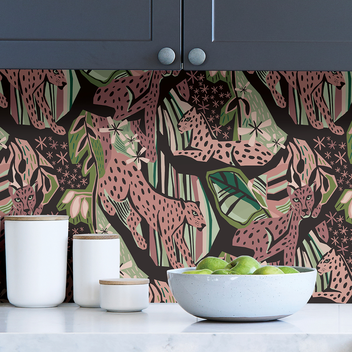 PLS4218 - Plum Cat Nap Peel and Stick Wallpaper - by Pip & Lo x WallPops