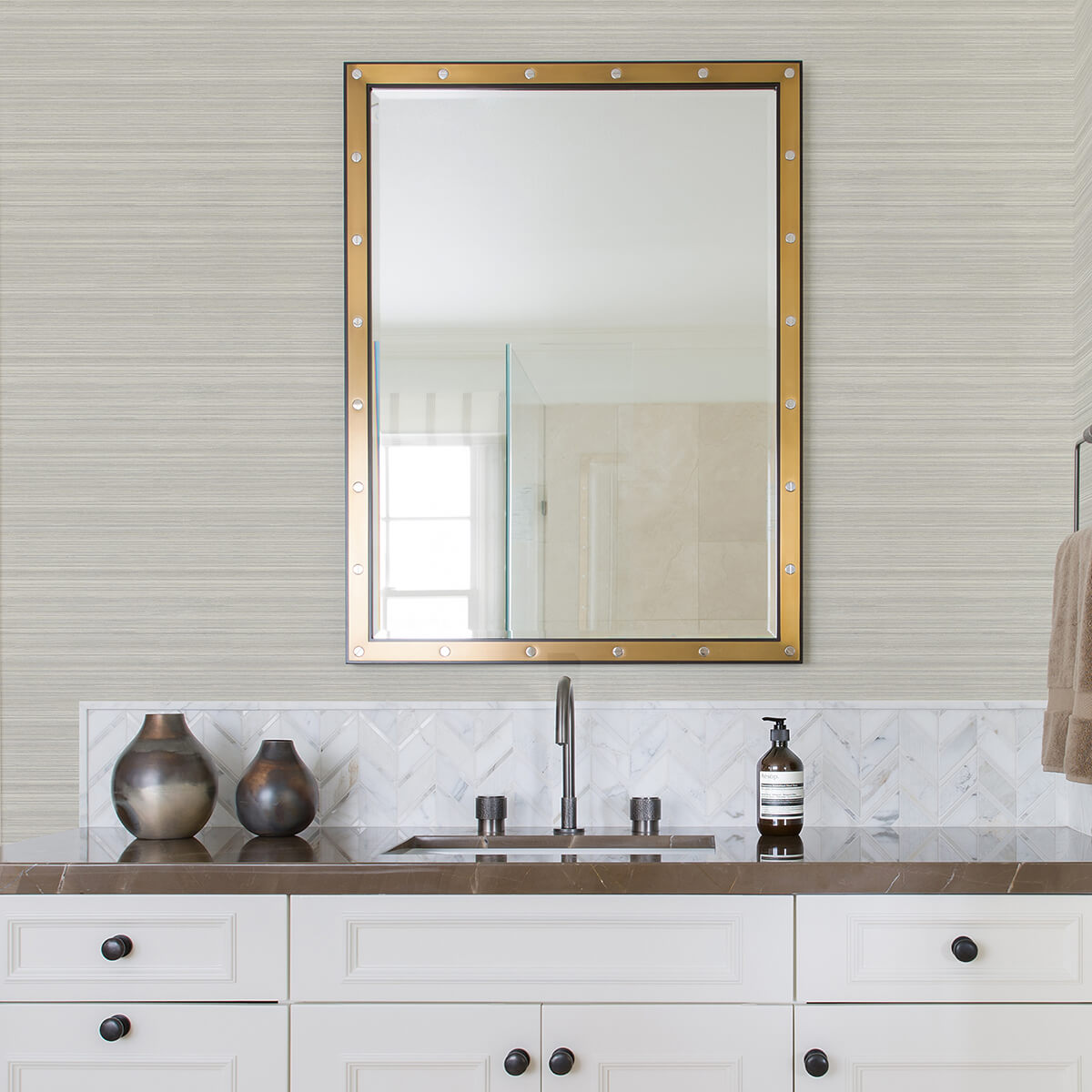 2971-86350 - Skyler Light Grey Striped Wallpaper - by A-Street Prints