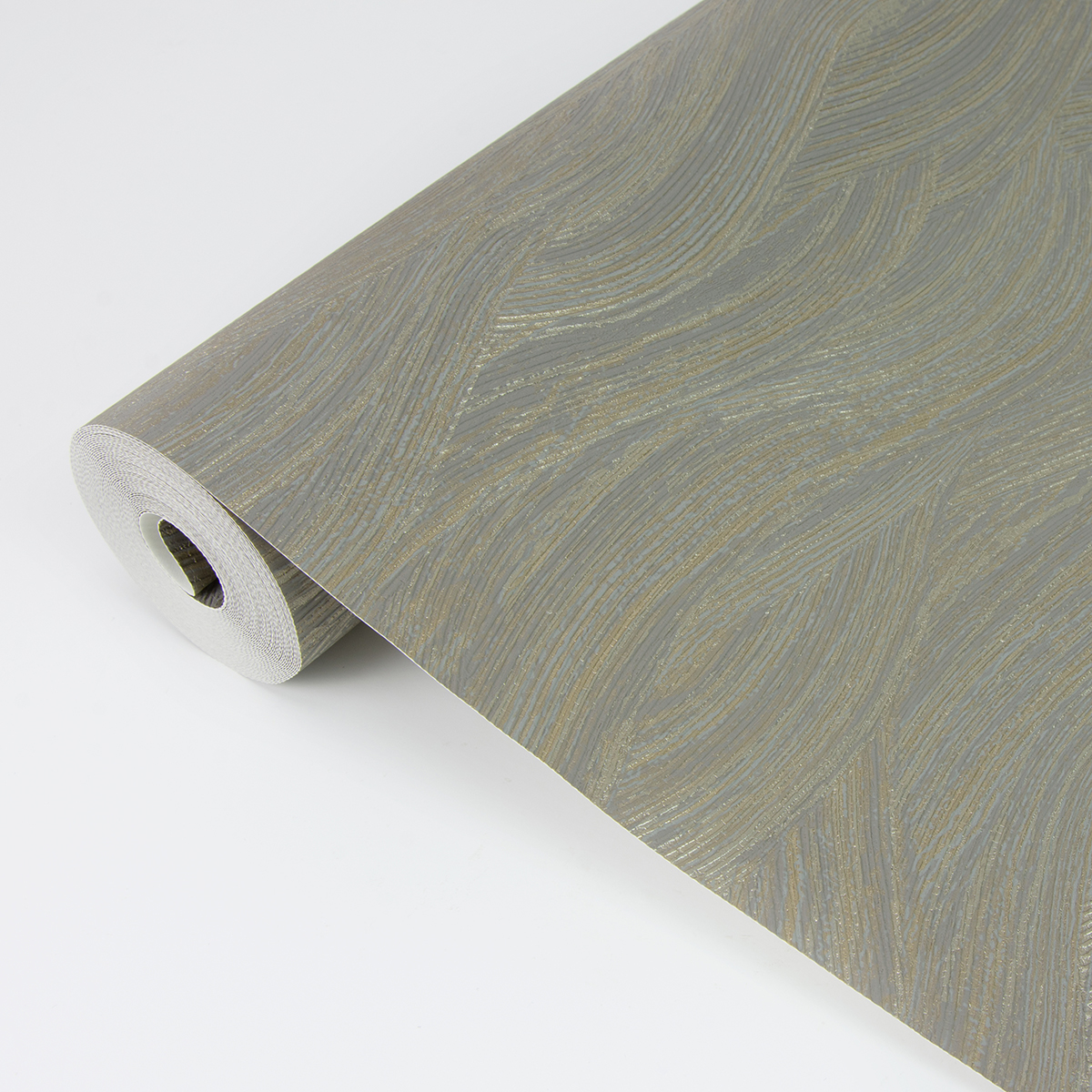 2971-86361 - Leith Grey Zen Waves Wallpaper - by A-Street Prints