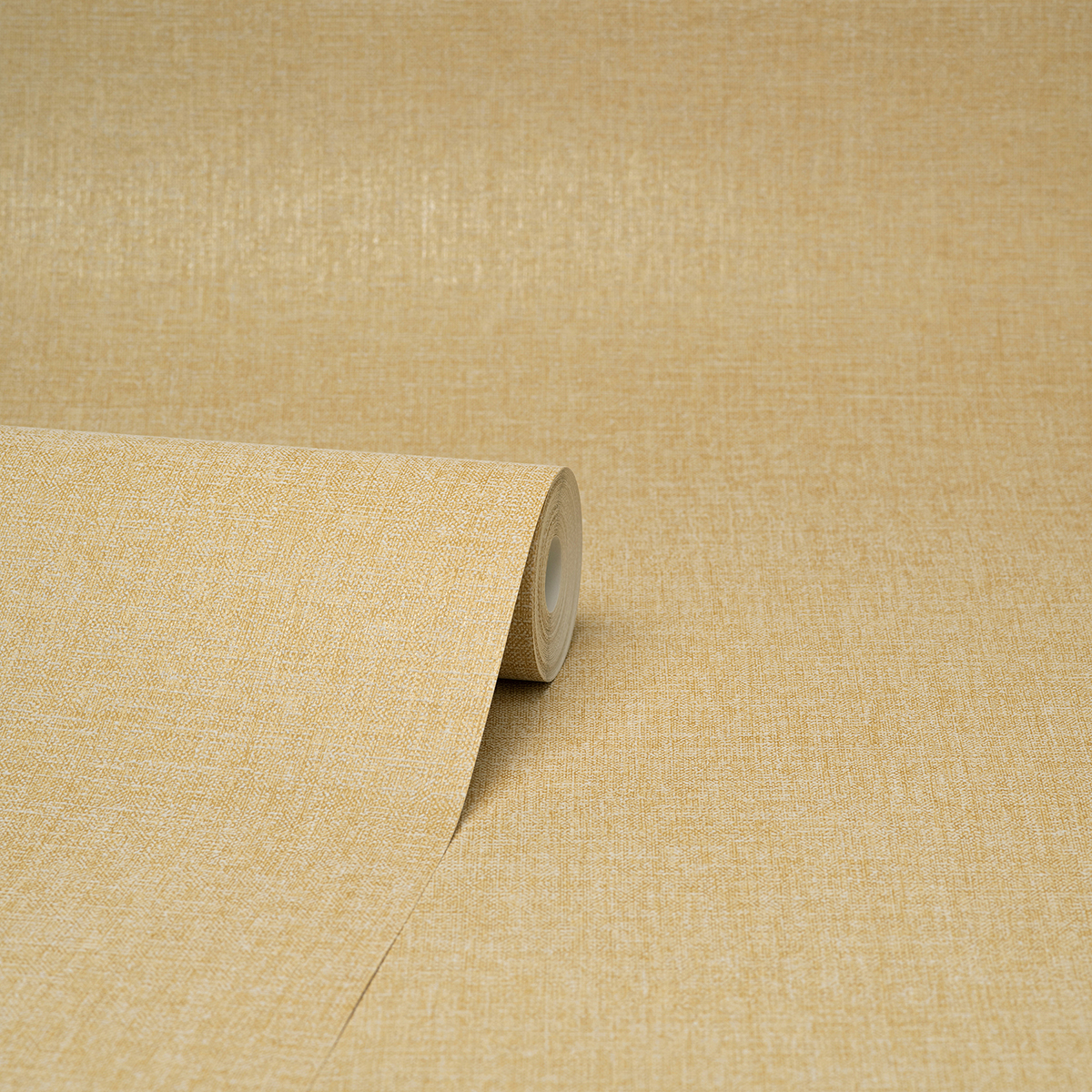 M1698 - Glen Mustard Linen Wallpaper - by Brewster