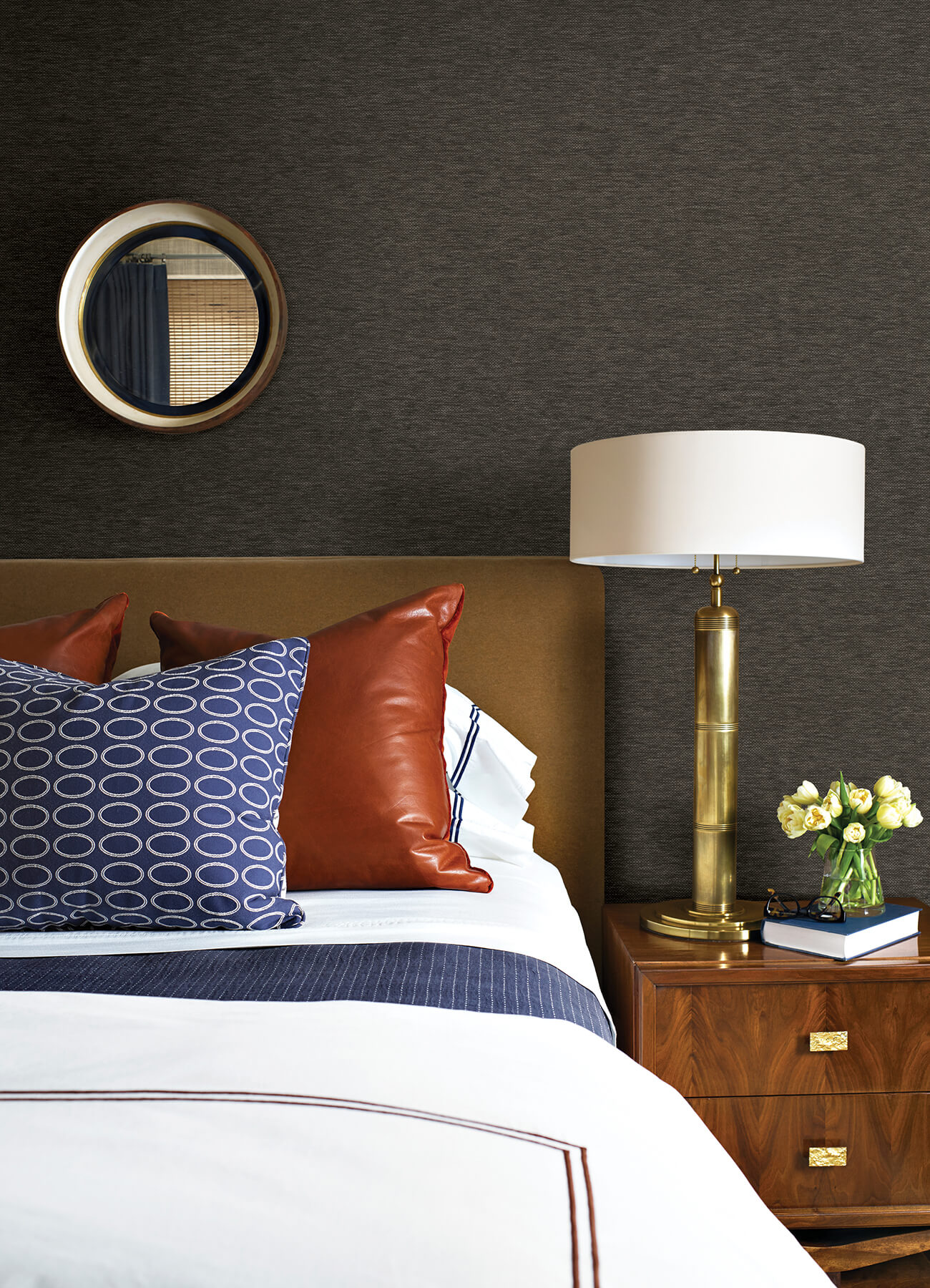 York Wallcoverings. 2923-86141 - Lixue Charcoal Paper Weave Wallpaper ...