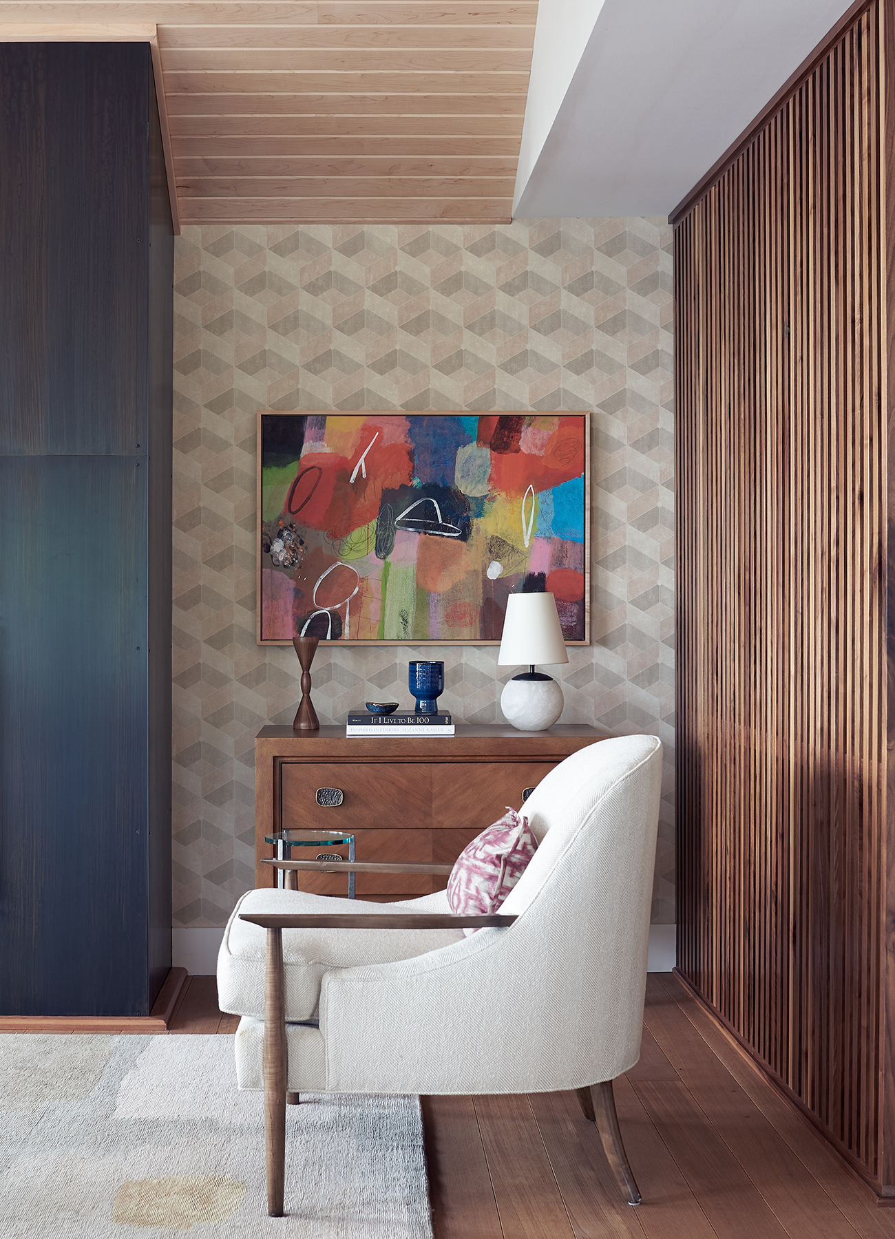 4082-382021 - Muir Pastel Geo Wallpaper - by Advantage