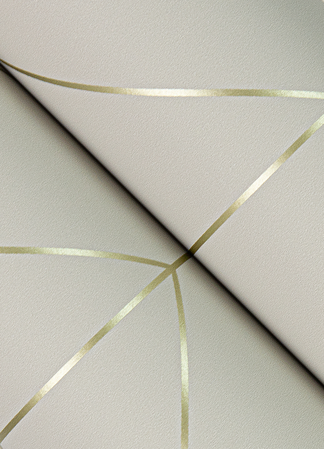 York Wallcoverings. 4066-26545 - Sander Light Grey Geometric Wallpaper ...
