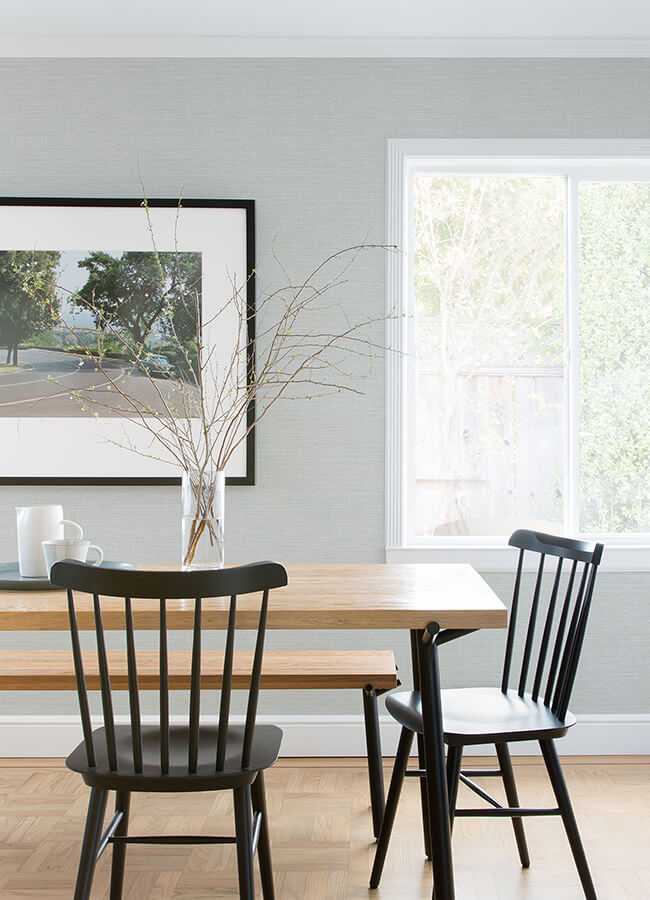 4080-24278 - Agave Grey Faux Grasscloth Wallpaper - by A-Street Prints