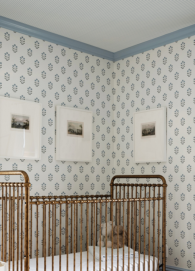 AST4970 - Oliver Heather Simple Stripe Wallpaper - by A-Street Prints