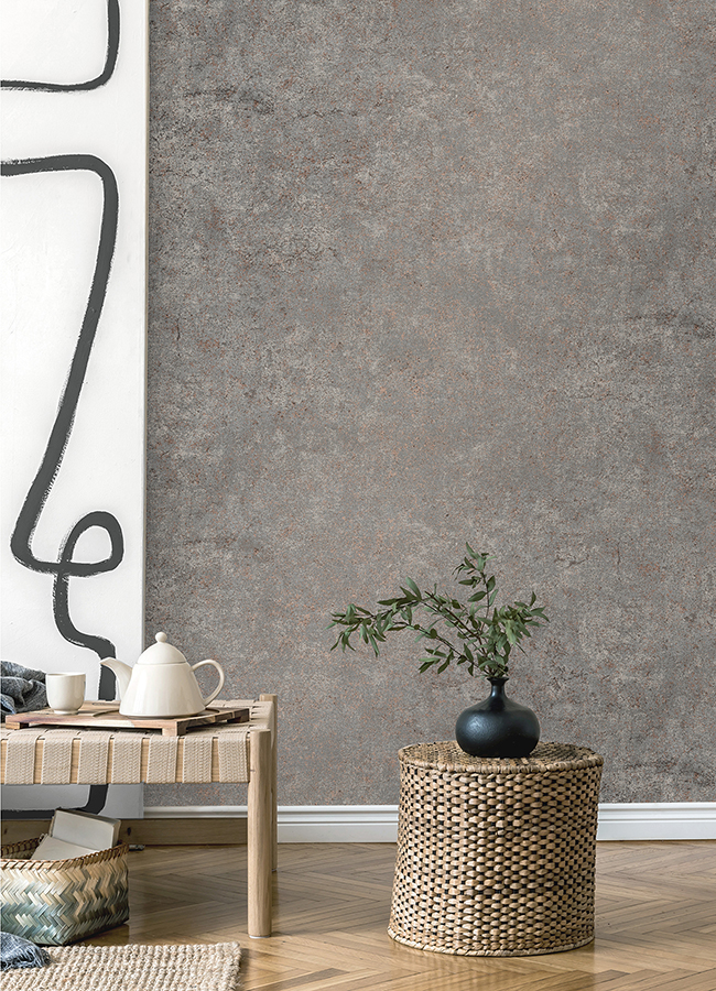 4125-26753 - Colt Grey Cement Wallpaper - by Advantage