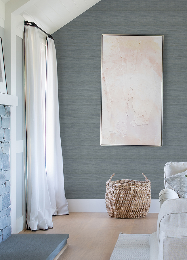 4046-25963 - Barnaby Slate Texture Wallpaper - by A-Street Prints