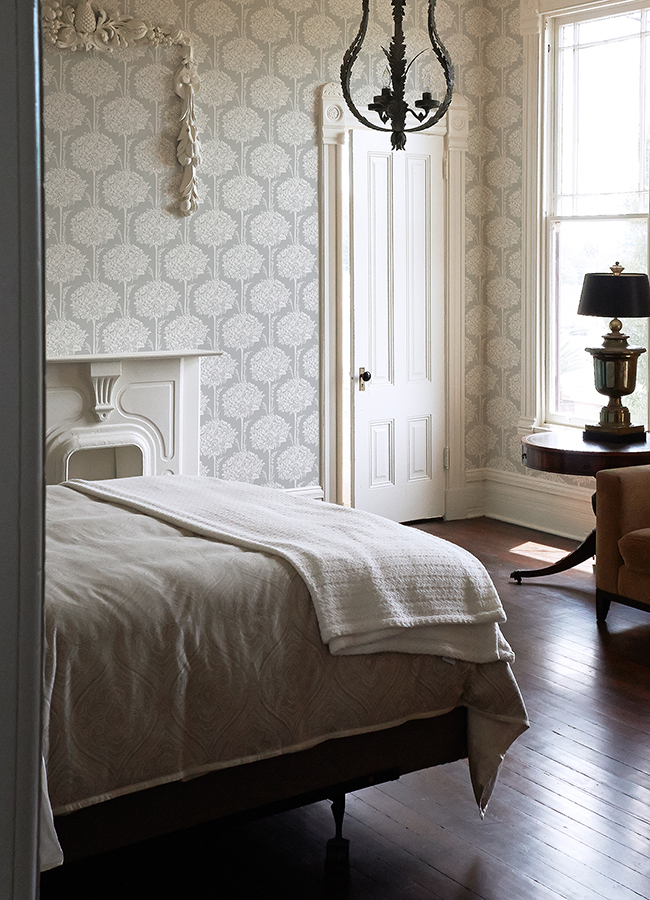 4074-26625 - Zaria Grey Topiary Wallpaper - by A-Street Prints