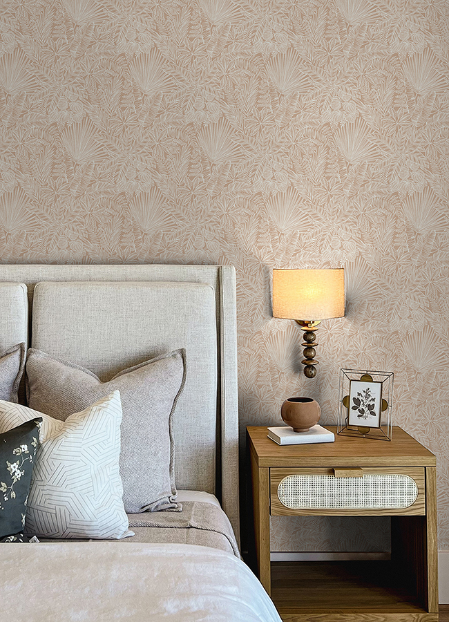 4120-26801 - Vita Blush Botanical Wallpaper - by A-Street Prints