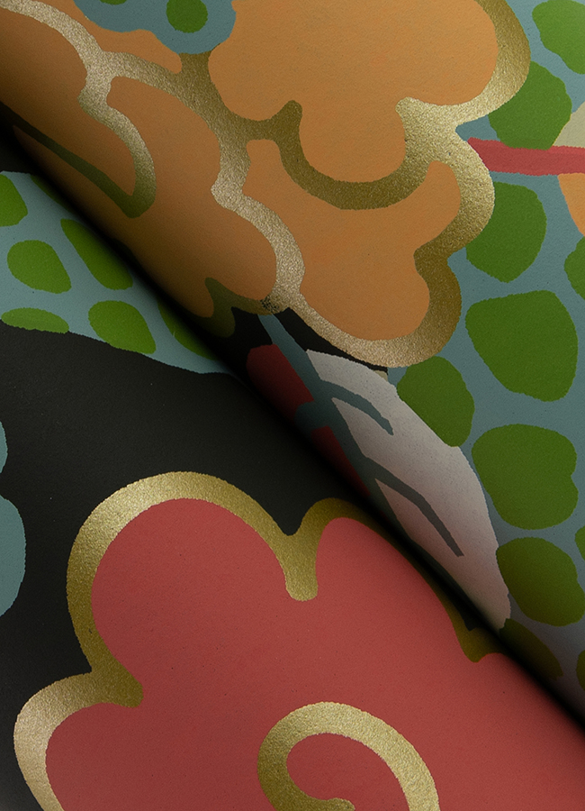 4120-72005 - Yanci Green Dragon Wallpaper - by A-Street Prints