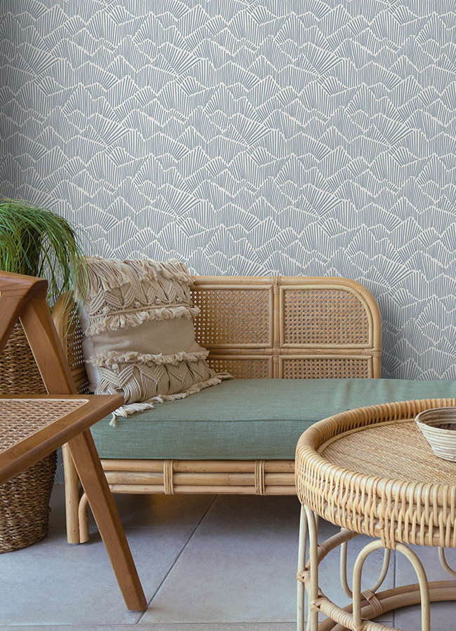 ESS6026 - Periwinkle Ridge & Valley Peel and Stick Wallpaper - by Egypt ...