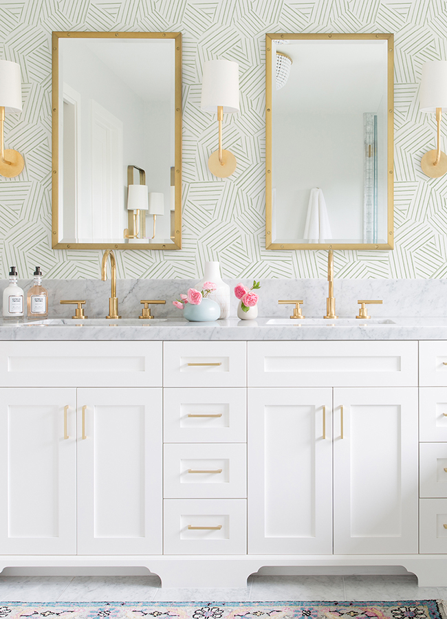 4121-26900 - Helene Sage Geometric Lines Wallpaper - by A-Street Prints