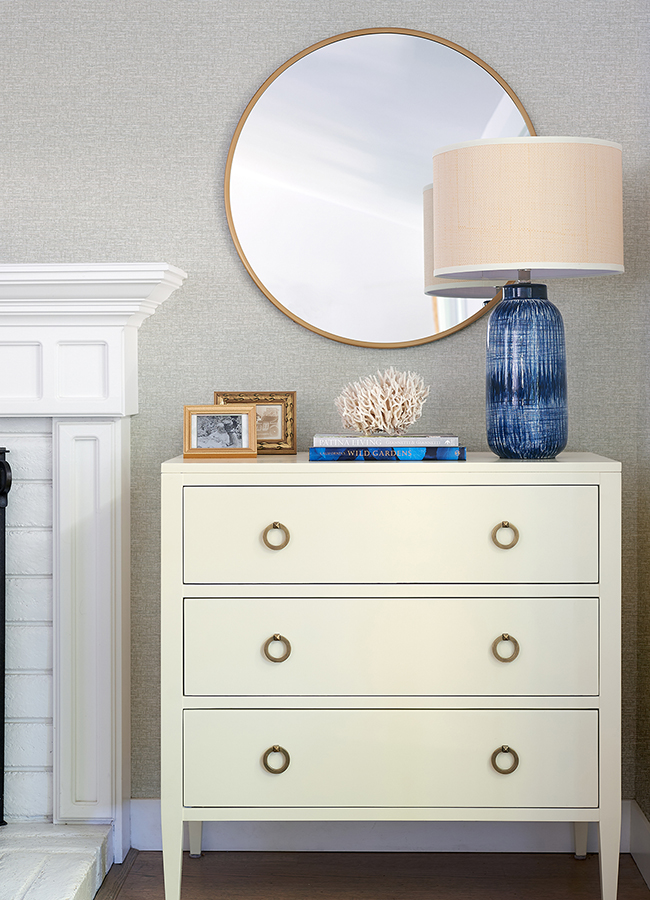 4121-26937 - Minerva Dove Texture Geometric Wallpaper - by A-Street Prints