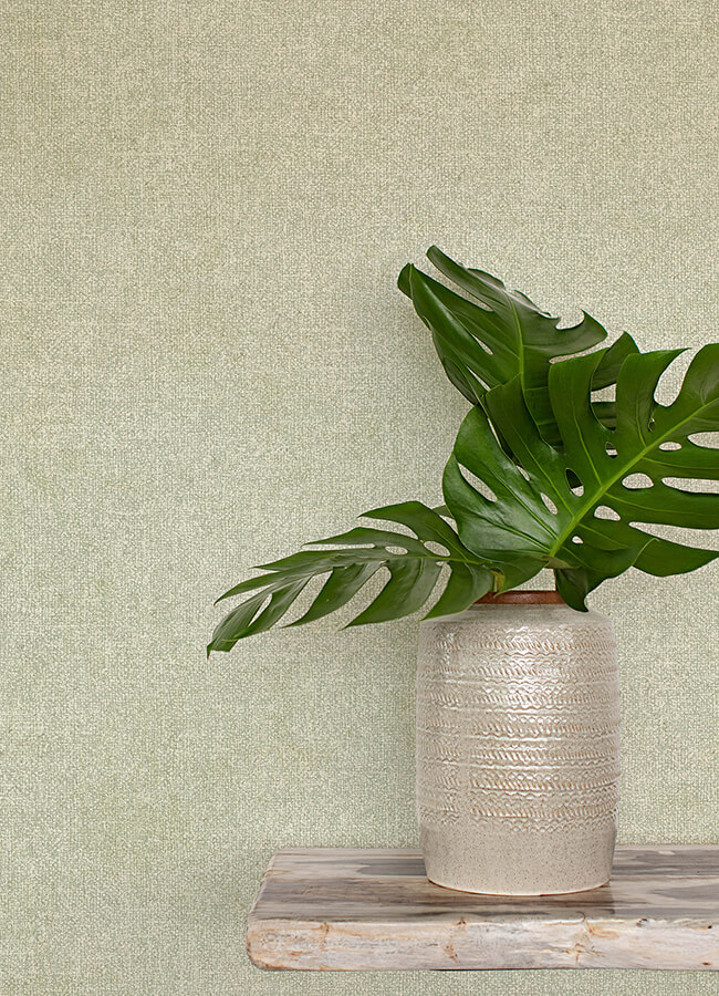 York Wallcoverings. 3125-72361 - Homespun Green Textured Wallpaper - by ...
