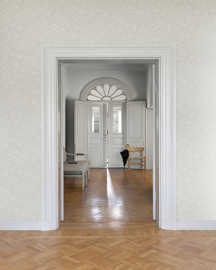 4153-82037 - Mallow Dove Floral Vine Wallpaper - by A-Street Prints 4153-82037 - Mallow Dove Floral Vine Wallpaper - by A-Street Prints