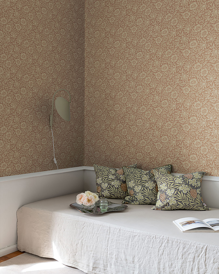 4153-82040 - Mallow Rose Floral Vine Wallpaper - by A-Street Prints 4153-82040 - Mallow Rose Floral Vine Wallpaper - by A-Street Prints