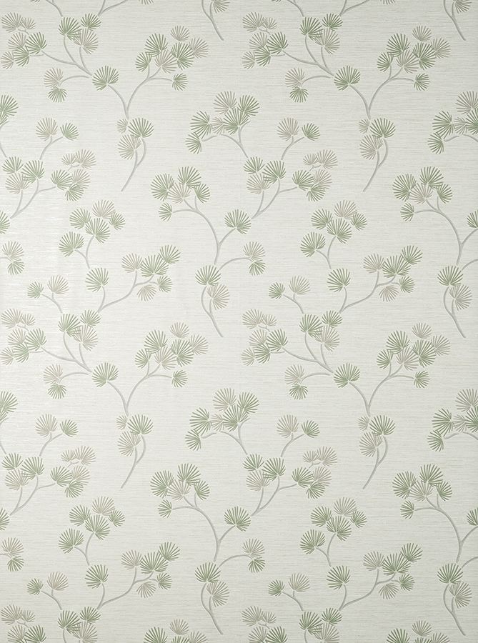 FD43310 - Kira Green Trail Wallpaper - by Fine Décor