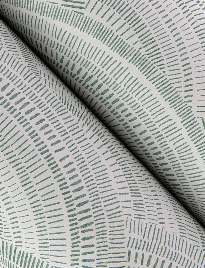 4146-27202 - Encircle Sea Green Geometric Wallpaper - by A-Street Prints