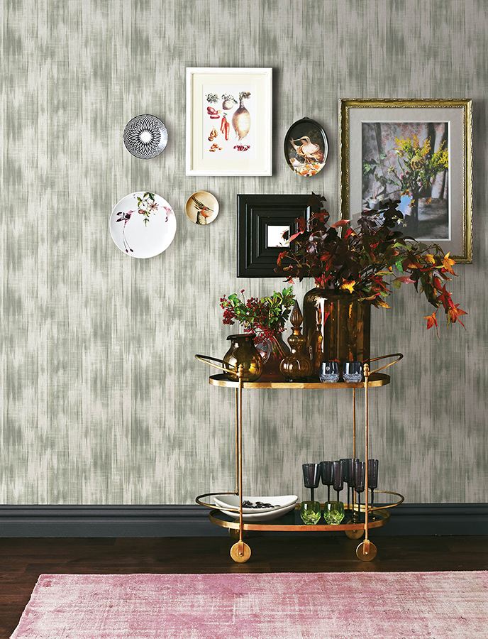 4146-27241 - Marvel Green Ripple Wallpaper - by A-Street Prints