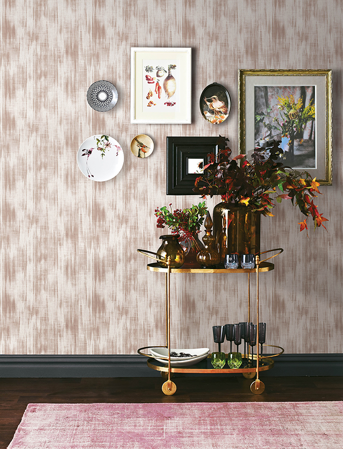 4146-27242 - Marvel Light Pink Ripple Wallpaper - by A-Street Prints