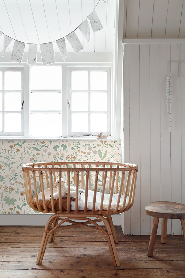 DD139481 - Letitia Cream Summer Meadows Wallpaper - by ESTA Home