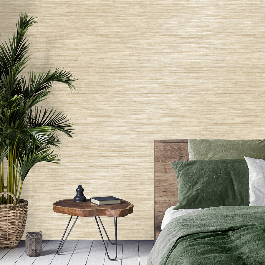 M1766 - Fusion Neutral Plain Wallpaper - by Fine Décor