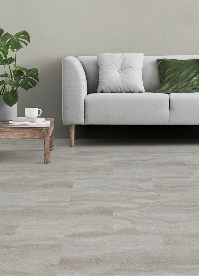 FP6164 - Urban Beige Peel and Stick Floor Tiles - by FloorPops