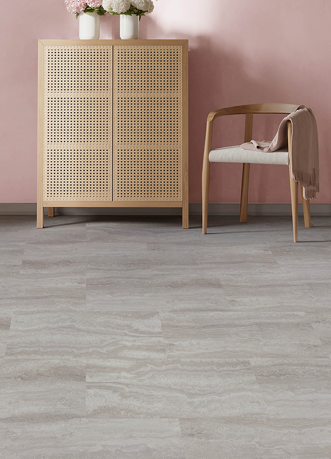 FP6164 - Urban Beige Peel and Stick Floor Tiles - by FloorPops