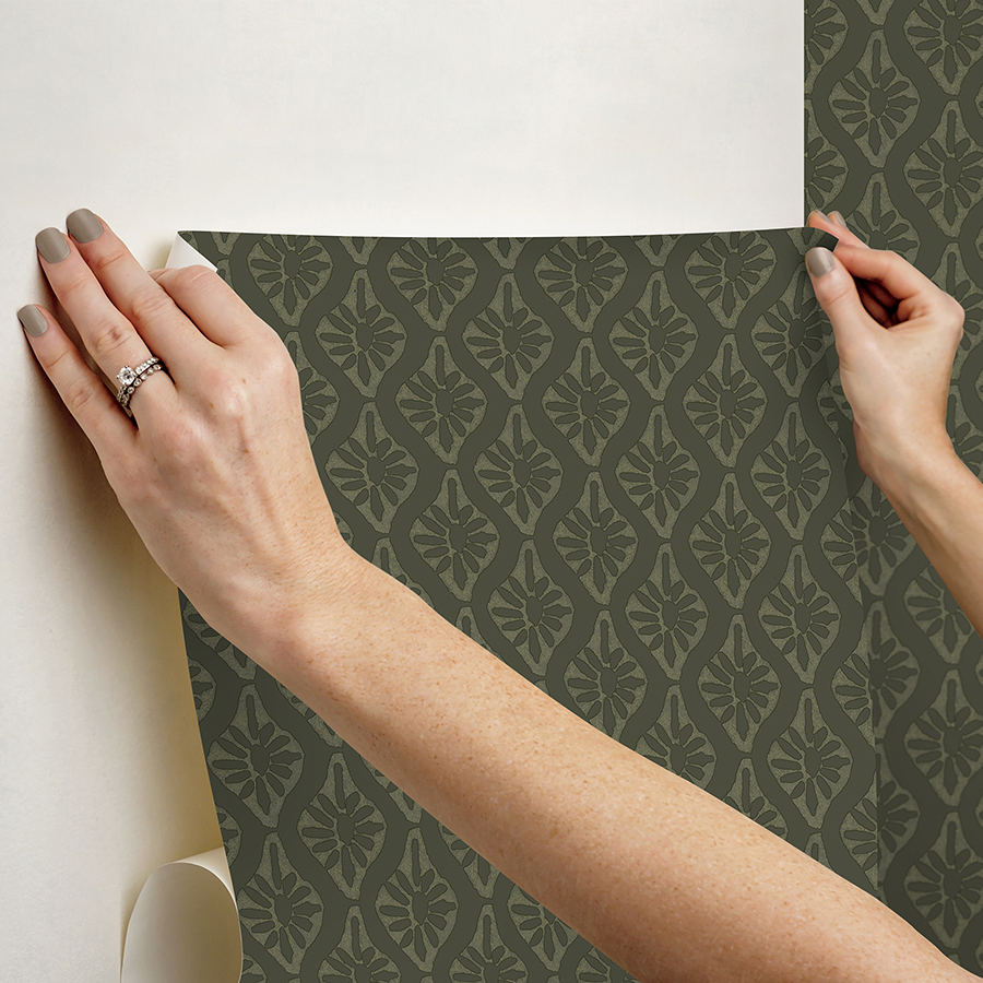 CJS6329 - Nova Evergreen Peel and Stick Wallpaper - by Chris Loves ...