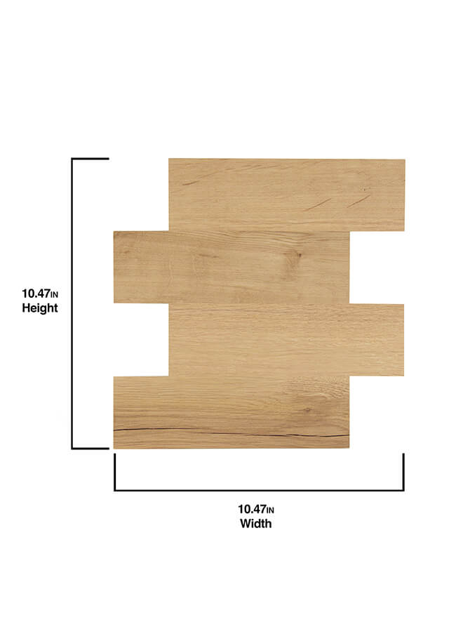 WPWT6249 - Faux Wood Natural Peel & Stick Wall Tiles - by WallPops
