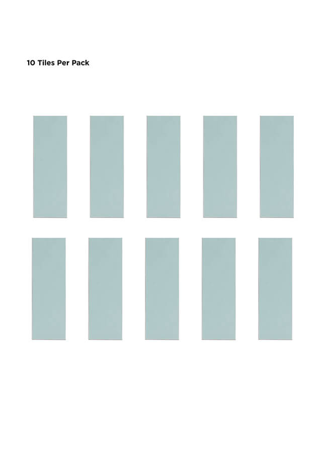 WPWT6243 - Subway Blue Peel & Stick Luxury Wall Tiles - by WallPops