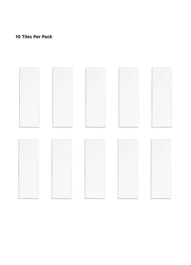 WPWT6244 - Subway White Peel & Stick Luxury Wall Tiles - by WallPops