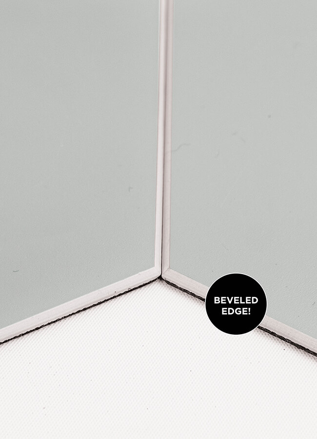 WPWT6247 - Hexagon Grey Peel & Stick Luxury Wall Tiles - by WallPops
