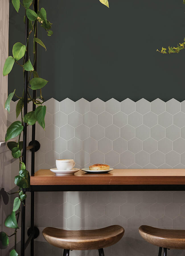 WPWT6247 - Hexagon Grey Peel & Stick Luxury Wall Tiles - by WallPops